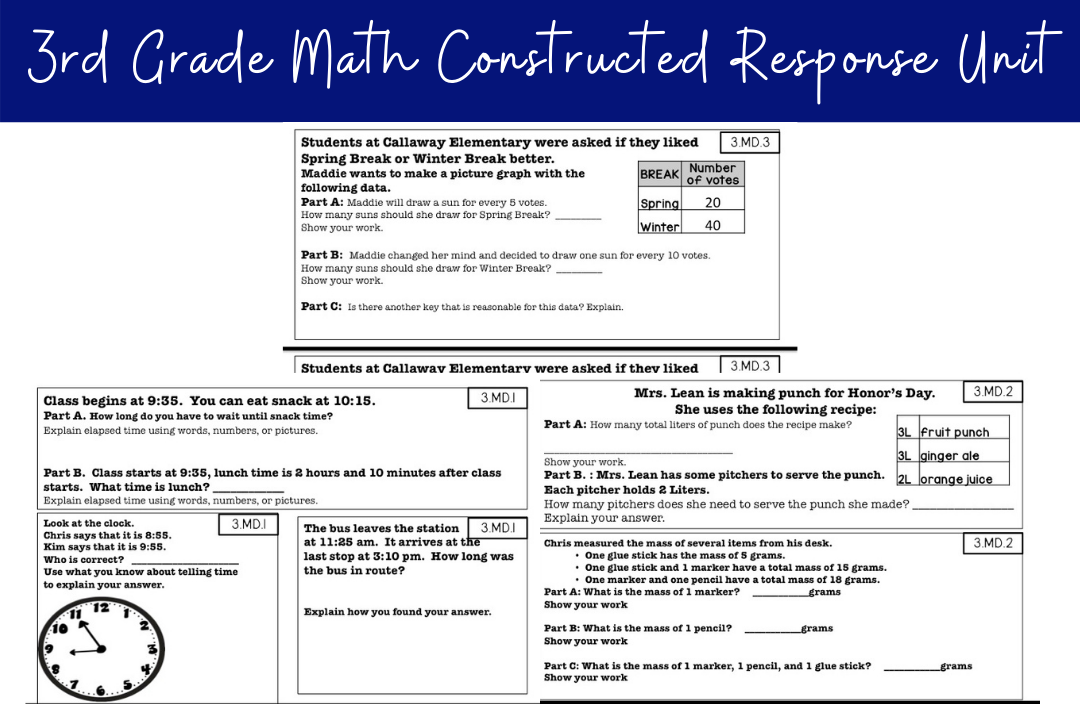 How to Write a Constructed Response Answer - For My Second Act