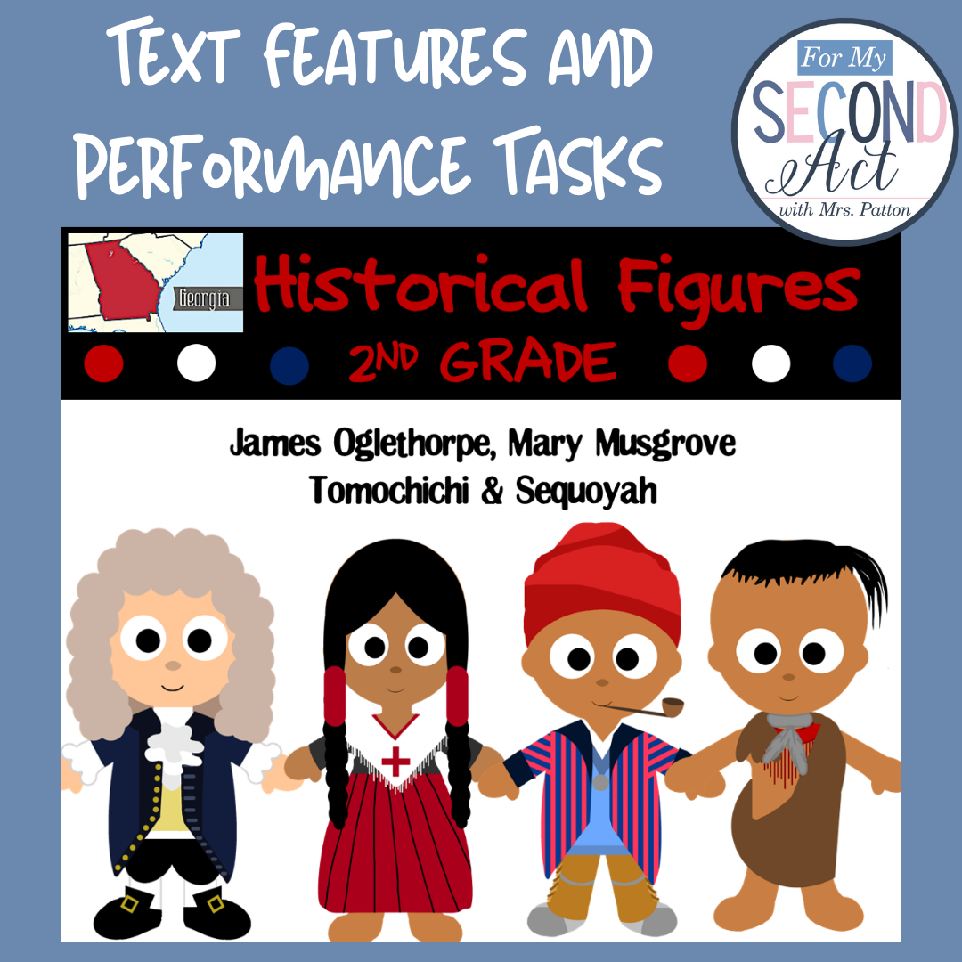 Georgia Historical Figures in 2nd grade - For My Second Act