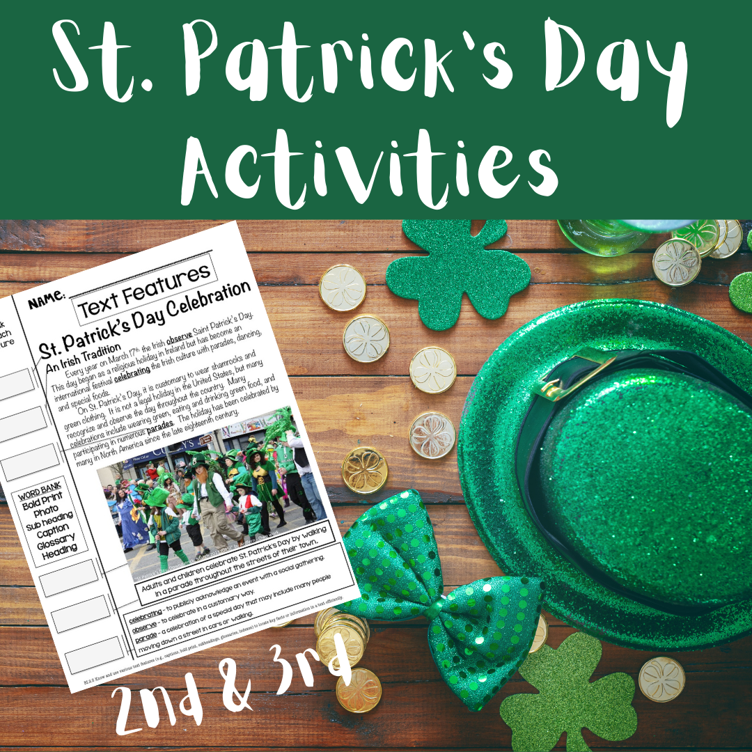 St. Patrick's Day History - For My Second Act