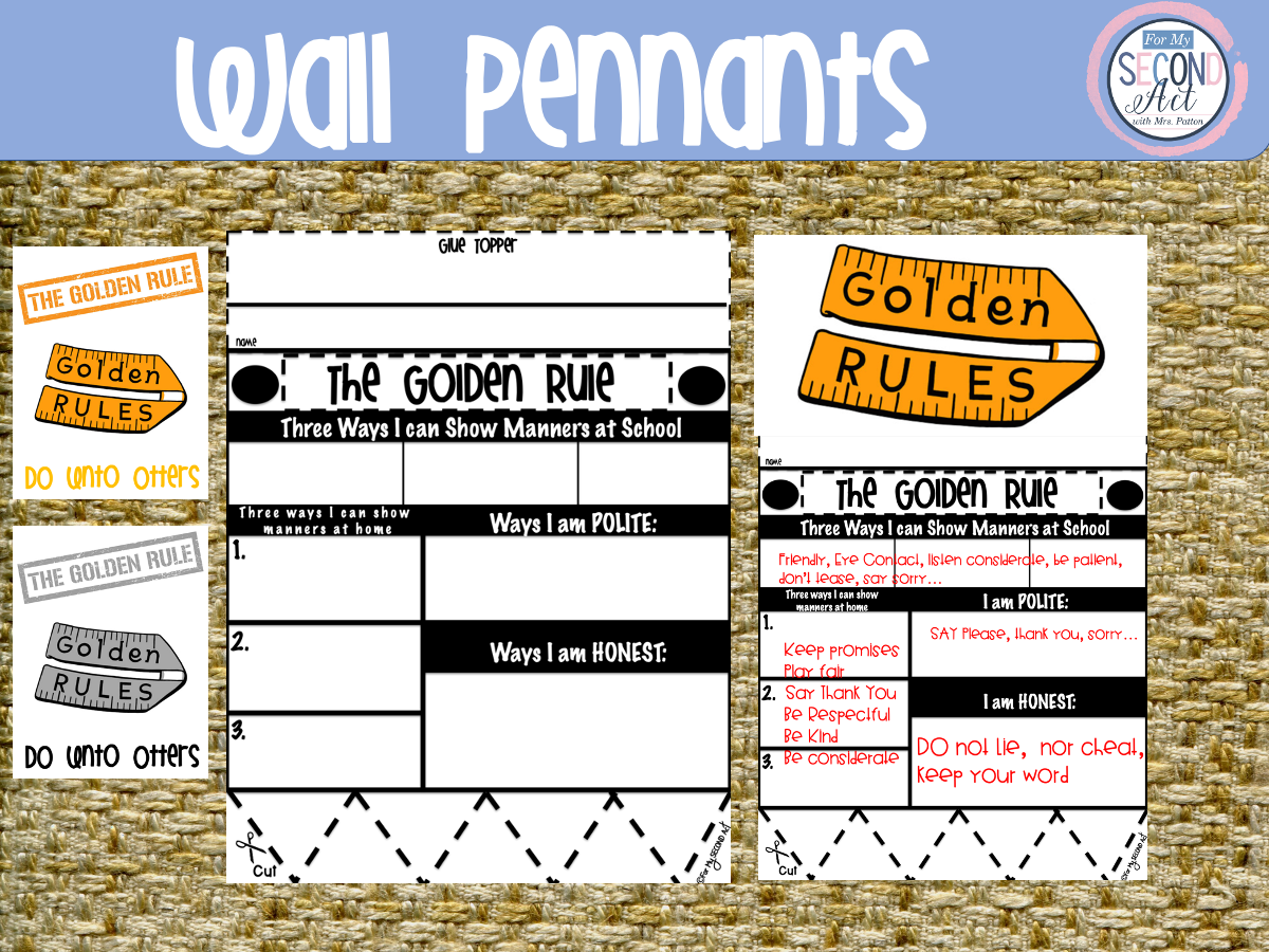 Do Unto Otters Activity - For My Second Act