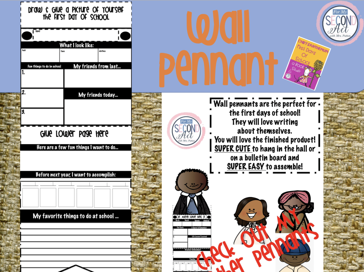 Activities for Chrysanthemum - For My Second Act