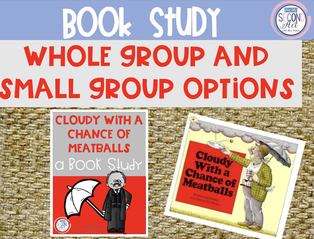 Cloudy With A Chance of Meatballs Activities - For My Second Act