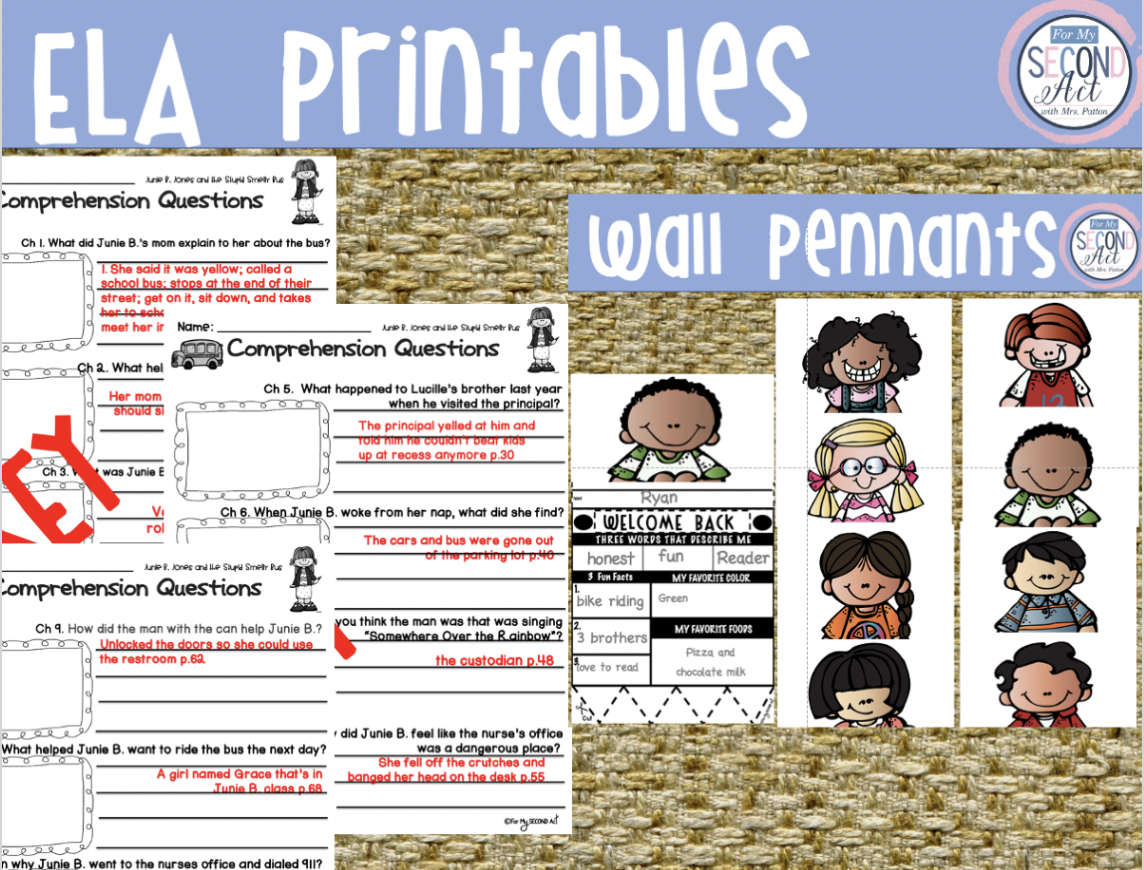 Junie B Jones and Stupid Smelly Bus - For My Second Act