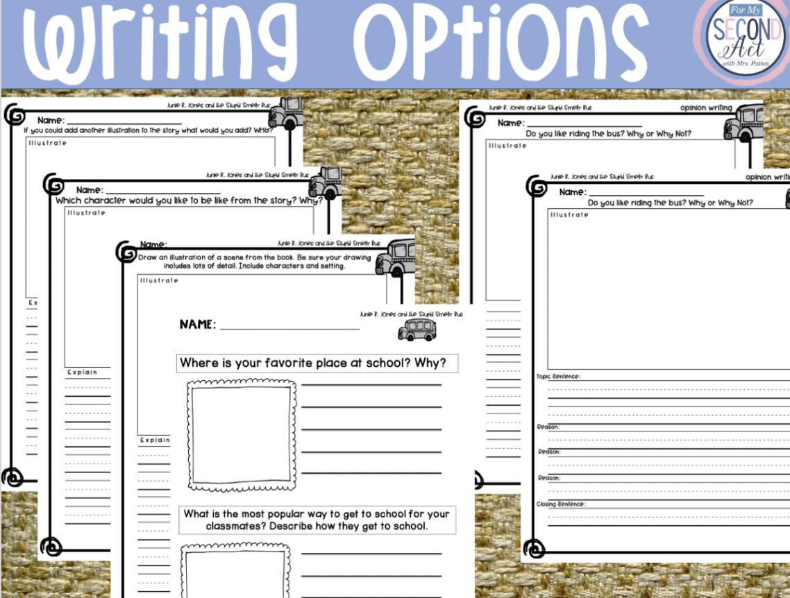 Junie B Jones and Stupid Smelly Bus - For My Second Act