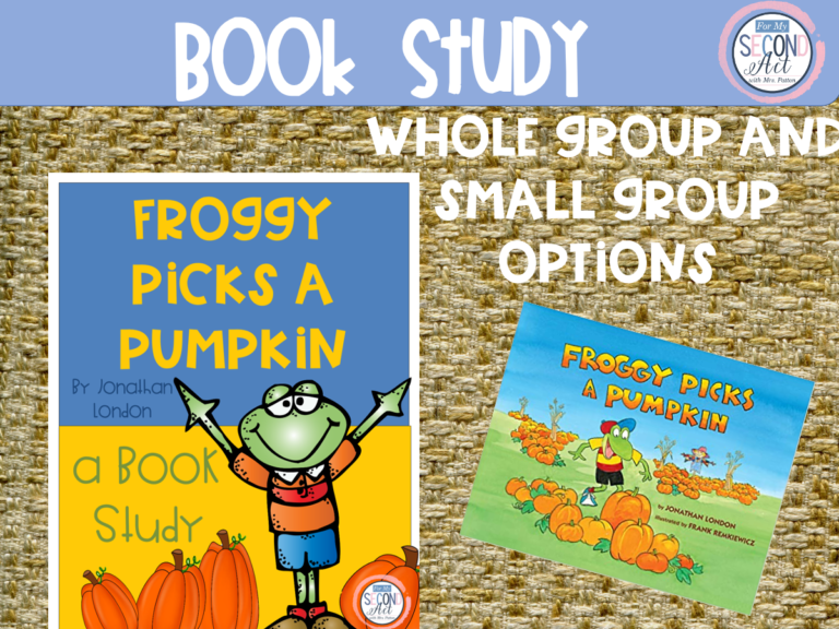 FROGGY PICKS A PUMPKIN - For My Second Act