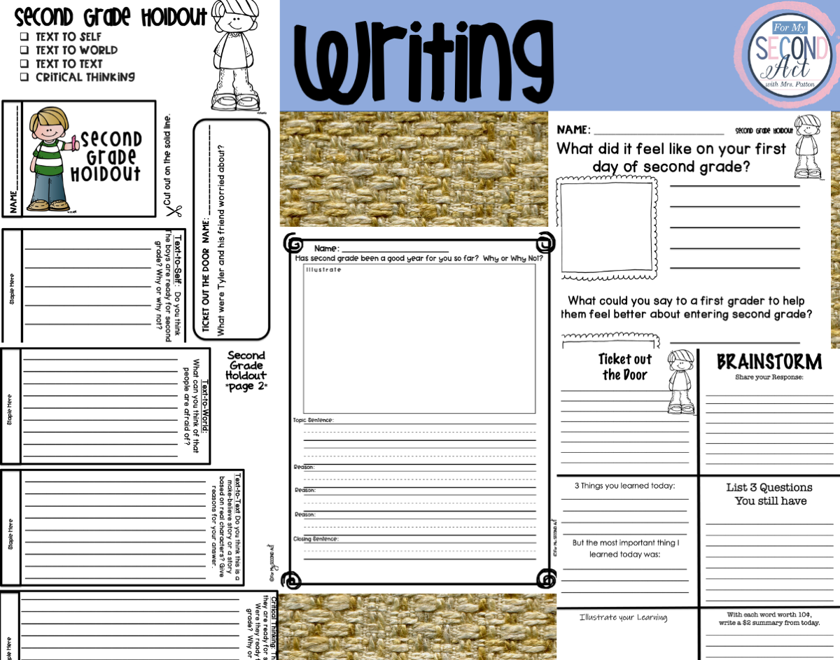 Second Grade Holdout - For My Second Act