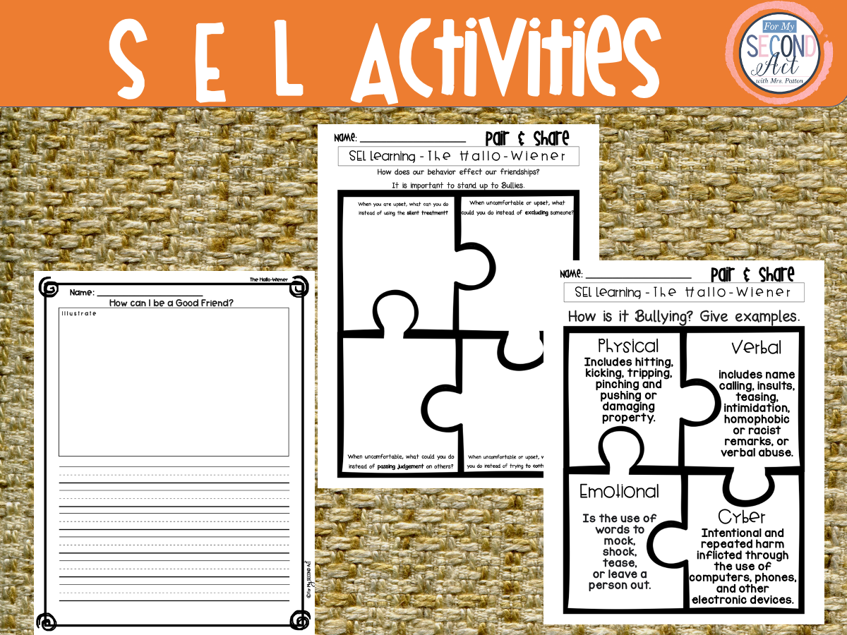 Activities for Second Graders in Reading - For My Second Act